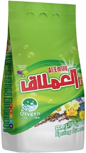 سعر AL-EMLAQ Powder Detergent - Automatic - 10 Kg - Lavender - BAG فى ...