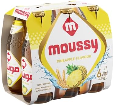 Moussy Pineapple bottle 330ml*6 price in Saudi Arabia | Amazon Saudi ...
