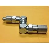GRACO 202577 1/4"(M) x 1/4"(F) Z-Swivel, 6500PSI, Carbon Steel ...
