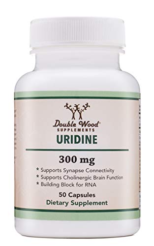 Uridine Monophosphate (Choline Enhancer) 300mg - 50 Capsules- Made in ...