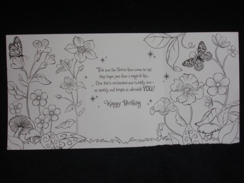 Disney Fairies "Birthday Card & Envelope"