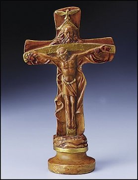 Amazon.com: 11" Holy Trinity Crucifix: Home & Kitchen