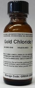 Amazon.com : Gold Chloride 1% Solution 30ml Glass Vial : Everything Else