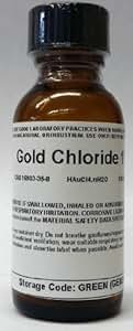 Amazon.com : Gold Chloride 1% Solution 30ml Glass Vial : Everything Else