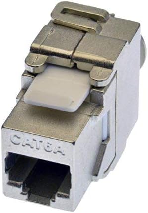 Módulo RJ45 (Cat. 6a, FTP, 500 MHz, 10 Gbit, apantallado Completo, no ...