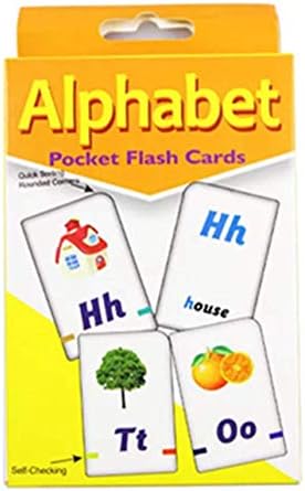 A-Z Alphabet Flash Cards Kid's Learning Playing Game Card Children's ...