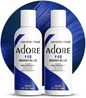 Adore Semi Permanent Hair Color - Vegan and Cruelty-Free Hair Dye - 4 ...