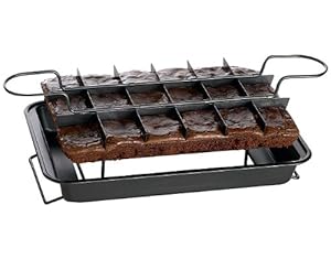 Easy Bake and Slicer - Brownie Pan Cooking Tray: Amazon.co.uk: Kitchen ...