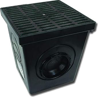 Universal Drainage Systems PDB-12KIT Heavy Duty 12" x 12" Catch Basin ...