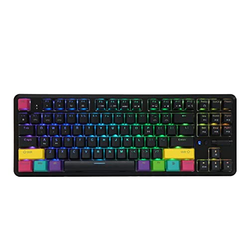 EPOMAKER K870T 87 Keys Bluetooth Wired/Wireless Mechanical Keyboard ...