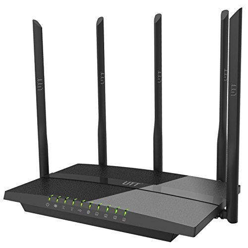 UTT AC60 Dual Band WiFi Router AC 1200 High Power | USB | Parental ...