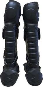Amazon.com : Tactical Police Riot Shin, Knee and Ankle Guards : Sports ...