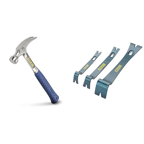 ESTWING Hammer - 16 oz Straight Rip Claw with Smooth Face & Shock ...