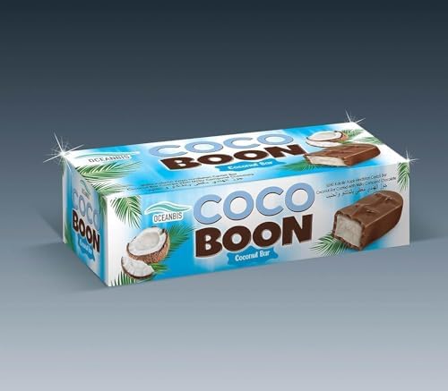 سعر Oceanbis Cocobon Chocolate Coated Coconut Bar, 24 Pieces فى السعودية | بواسطة امازون ...