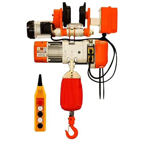 Prowinch 1/2 Ton Electric Chain Hoist with Electric Trolley Single ...