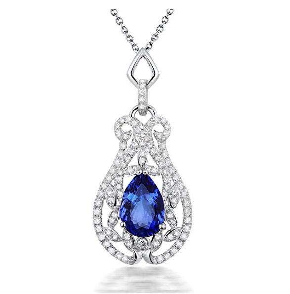 Watch ﹙7x9mm﹚ Tanzanite Wedding Pendant Jewelry on Amazon Live