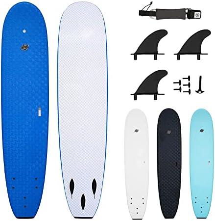 South Bay Board Co. - 8' Verve Premium Foam Surfboards - Wax-Free Soft ...