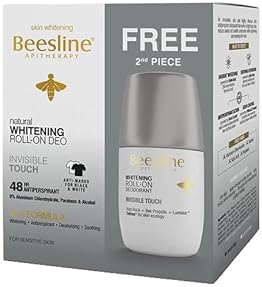 Beesline Invisible Touch Fragrance Whitening Roll-On Deodorant 50 ml 1 ...