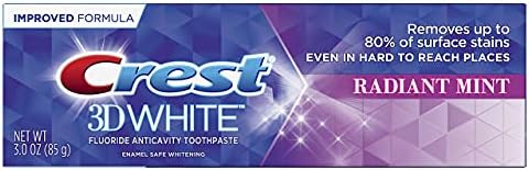 Crest Toothpaste 3d White Radiant Mint, 3oz price in Saudi Arabia ...