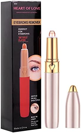 Electric Eyebrow Hair Remover Painless Eyebrow Trimmer Razor Removal ...