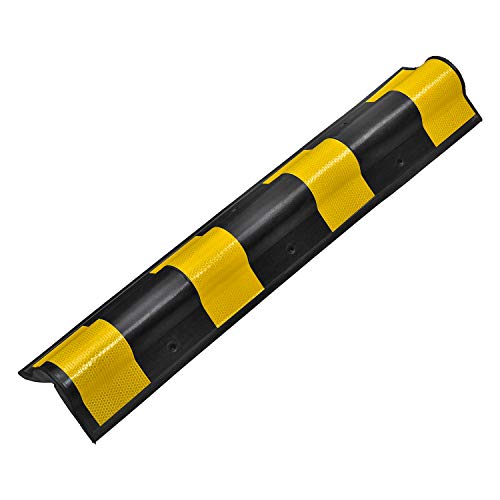 Electriduct Rubber Corner Guard 31" for Parking Columns and Garage ...