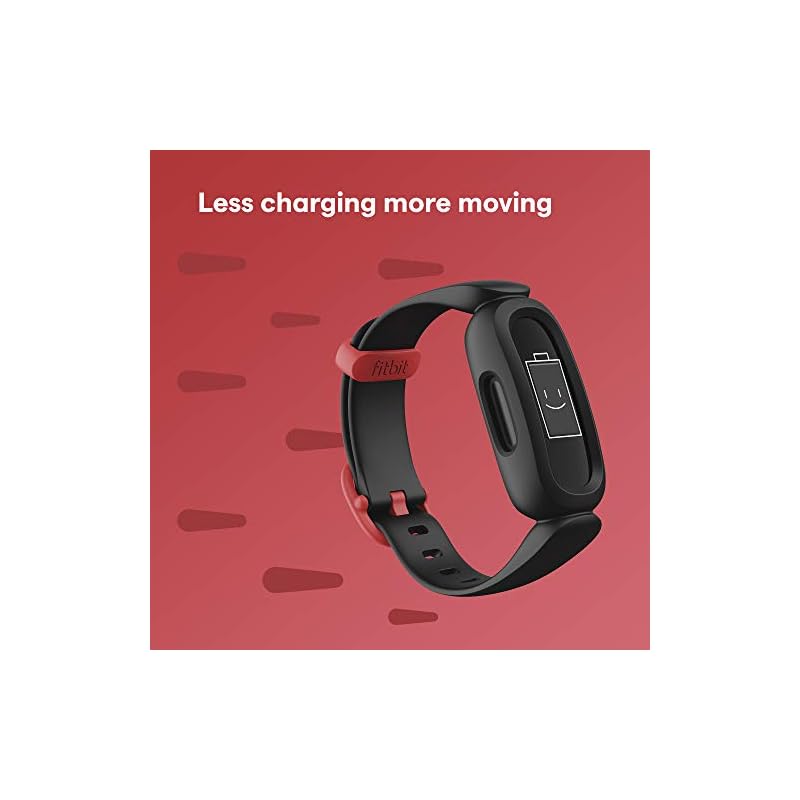 Fitbit Ace 3 Activity Tracker for Kids with Animated Clock Faces, Up to ...