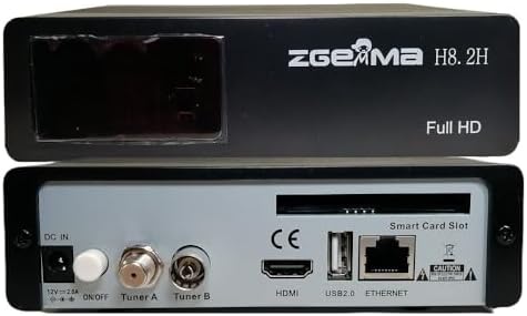 Zedo H9.2H Free to Air Satellite Receiver based on Enigma2 Linux OS DVB S2X T2 C Hybrid Combo ...