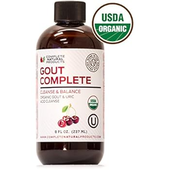 Amazon.com: Gout Complete 8oz - Natural & Organic Liquid Gout Treatment ...