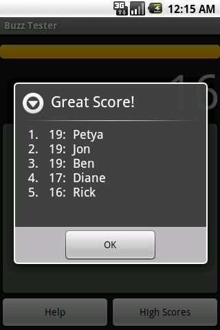Buzz Tester:Amazon.com:Appstore for Android