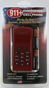Amazon.com : 911+ Emergency Cell Phone Free 911 Calls : Telephones ...