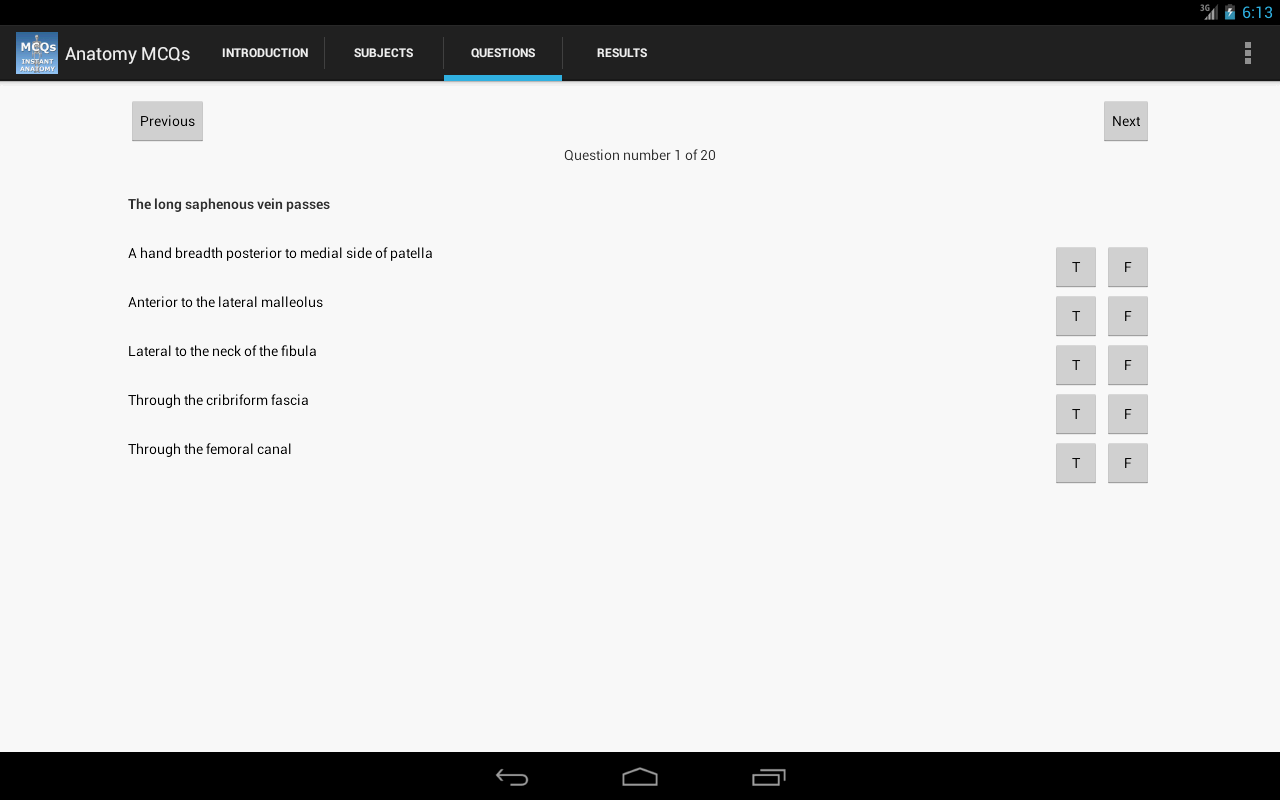 Anatomy MCQs:Amazon.com:Appstore for Android