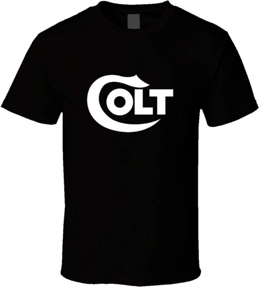 Colt Firearms T-Shirt Printed tee Graphic Top For Men Shirt: Amazon.es ...