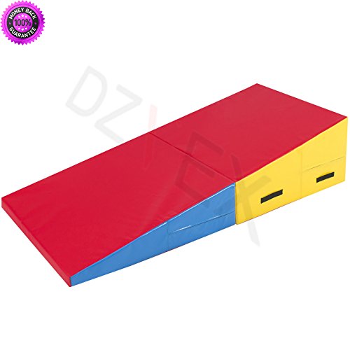 Buy DzVeX_60" X 30" X 14" Folding Gymnastics Incline Mat Cheese Wedge ...