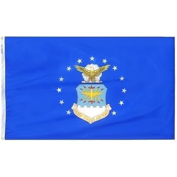 Amazon.com : All Star Flags 4x6' US Air Force Nylon Flag - All Weather ...
