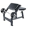 RitFit Preacher Curl Bench Adjustable for Arm Curling Training ...