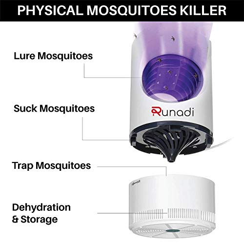 RUNADI Mosquito Killer - Indoor Insect Killer for Mosquitoes, Fruit ...