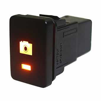 Amazon.com: 12V REVERSE CAMERA Push switch for Toyota Hilux 2015/Prado ...