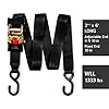 DC Cargo Mall Quick n Easy Retractable Ratchet Strap - 2 Inch x 6 Ft ...