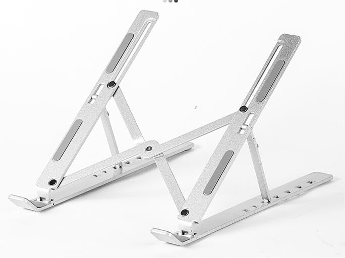 Laptop Stand, 7 Angles Adjustable Aluminum Ergonomic Foldable Portable ...