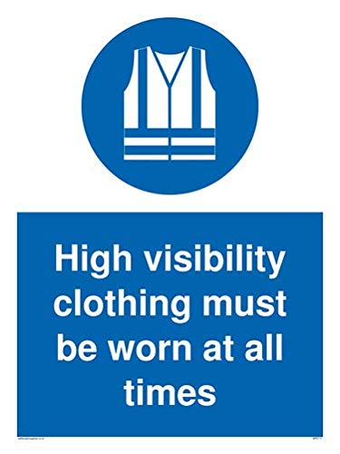 High Visibility Clothing Must Be Worn Mandatory Sign – BigaMart