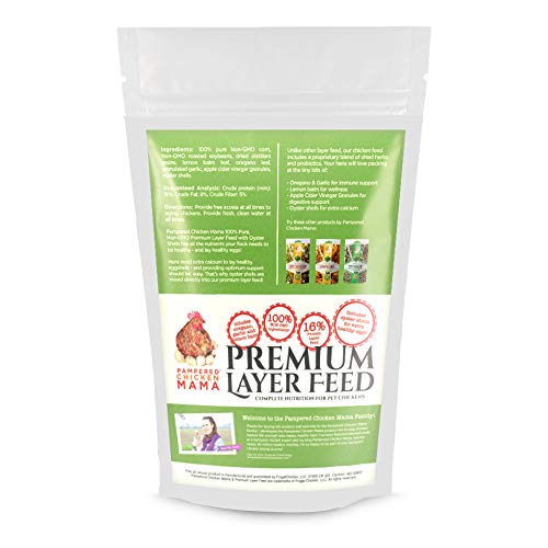 Pampered Chicken Mama Chicken Feed Mash - Premium Layer Feed Pellets ...