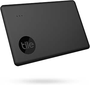 Amazon.com: Tile Slim (2022) 1-Pack. Thin Bluetooth Tracker, Wallet ...