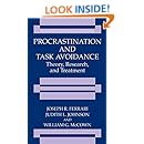 Procrastination and Task Avoidance: Theory, Research, and Treatment ...