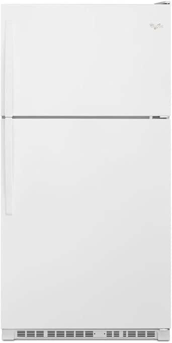 Amazon.com: Whirlpool WRT311FZDW 20.5 Cu. Ft. White Top Freezer ...