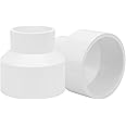 Amazon.com: 2Pack 3" x 2" PVC DWV Reducer Coupling Adapter (Socket x ...