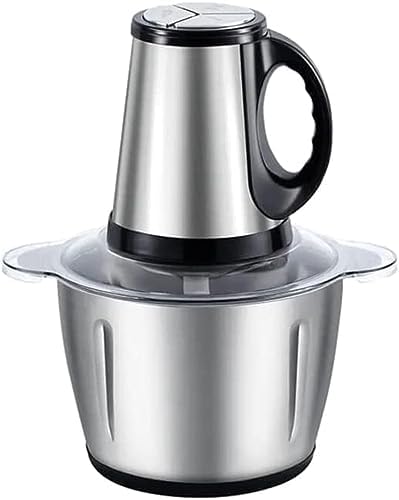 JIHAM Electric Meat Grinder, Food Chopper for Meat, Multi Function Stainless Steel Vegetable ...