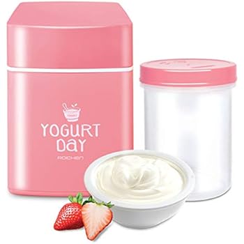 Amazon.com: Yogurt Day Non-Electric Home Yogurt Maker, 30 Ounces, Pink ...