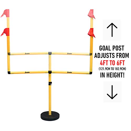 Franklin Sports Youth Football Goal-Post Set — Kids’ Football Goal Post ...