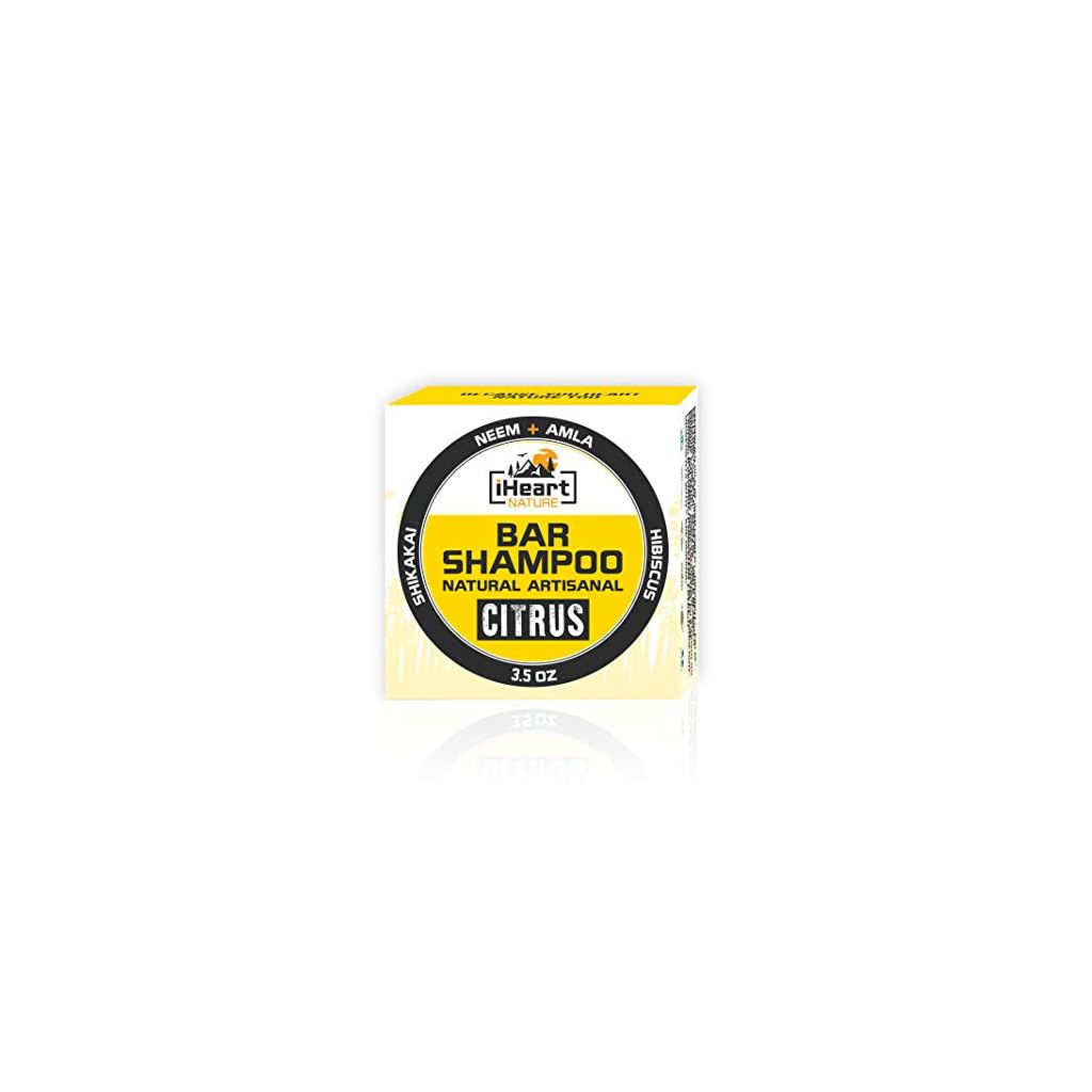 Organic Shampoo Bar (Packed with Neem Amla Shikakai Hibiscus) Made in ...
