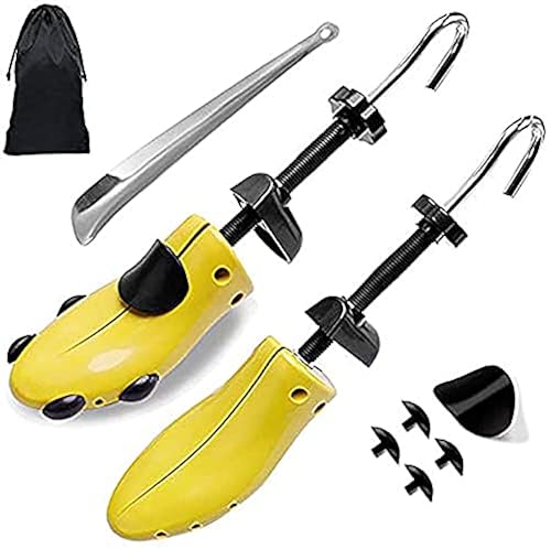 CHERAINTI Shoe Stretcher Men - 4 ways Adjustable Shoe Tree Widener ...